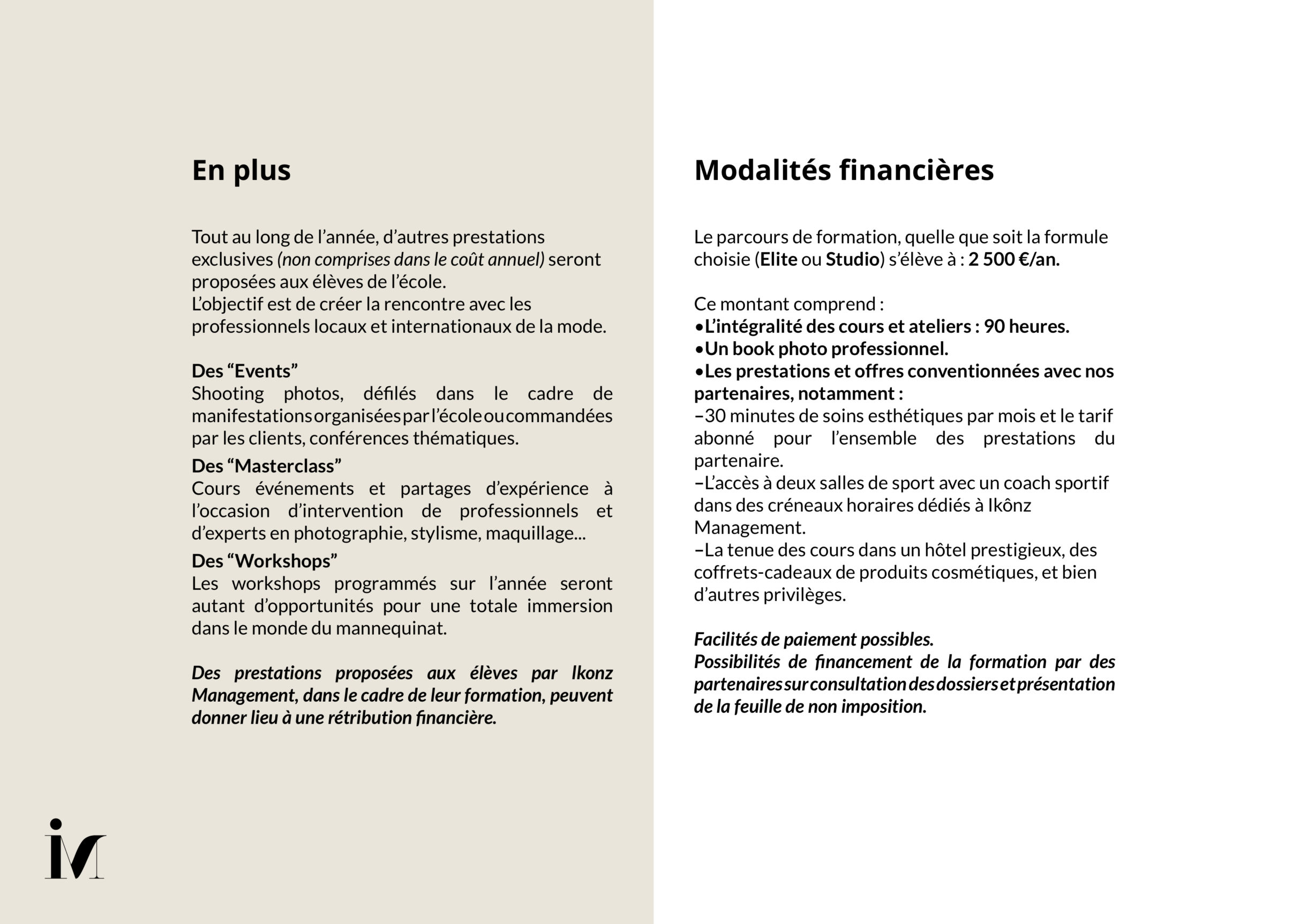 Ikônz Management - Portfolio of Ikônz Management's Visual identity