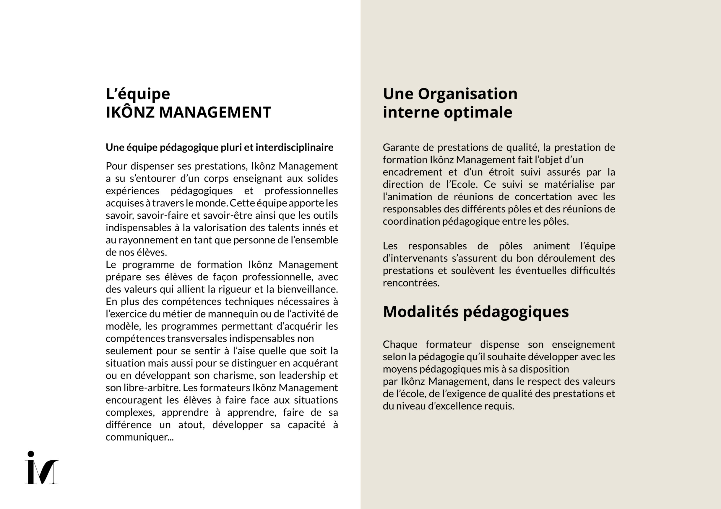 Ikônz Management - Portfolio of Ikônz Management's Visual identity