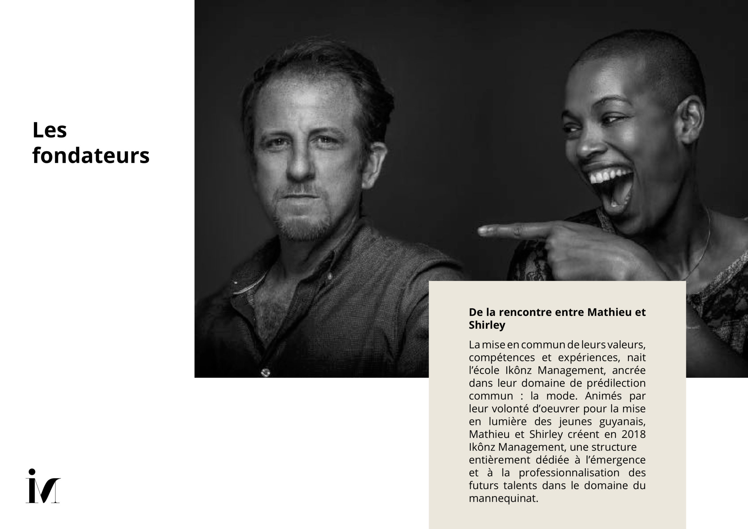 Ikônz Management - Portfolio of Ikônz Management's Visual identity